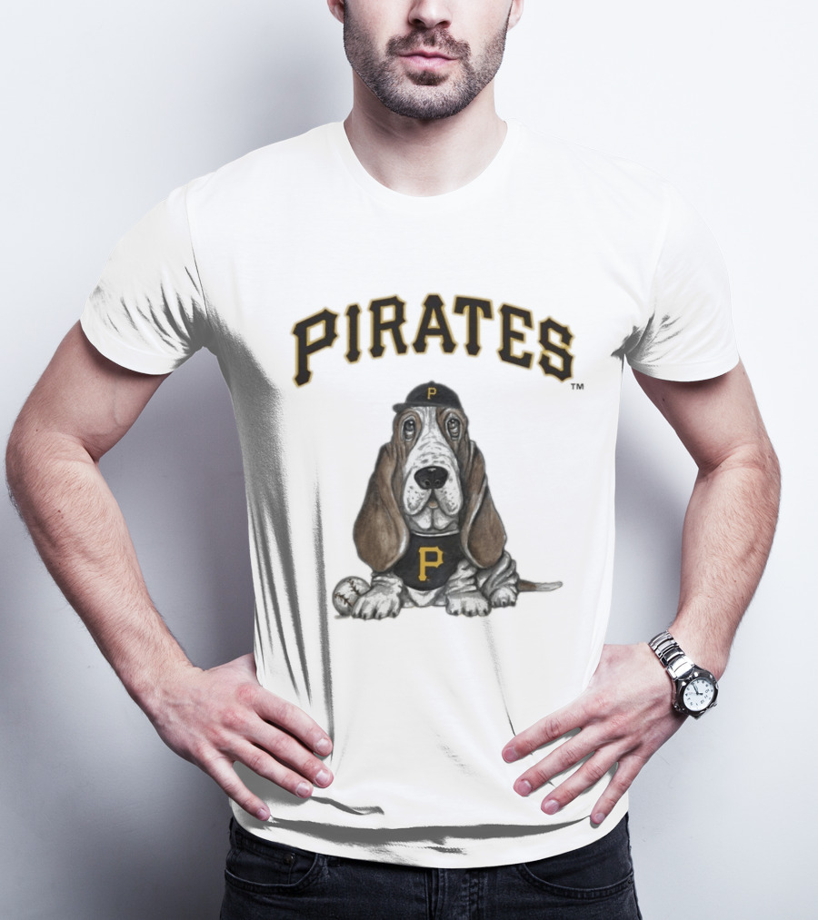 Pittsburgh Pirates Tiny Turnip Toddler Puddy MLB Mascot Pup T-Shirt