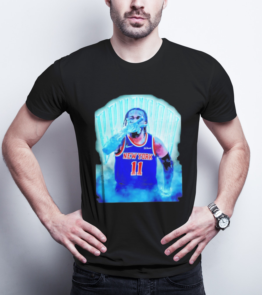 New York Ice Man Brunson 11 Jersey Knicks T-Shirt