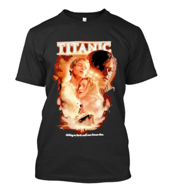 Titanic Jack Dawson Rose Dewitt Bukater Iconic Movie Romance T-Shirt