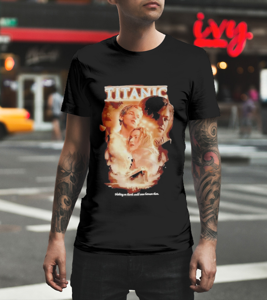 Titanic Jack Dawson Rose Dewitt Bukater Iconic Movie Romance T-Shirt