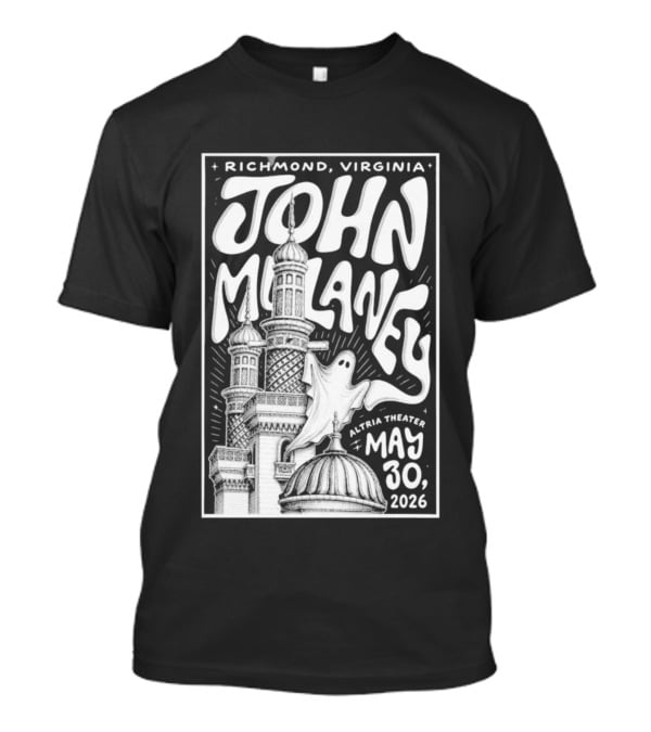 Richmond Virginia John Mulaney Altria Theater May 30 2026 T-Shirt