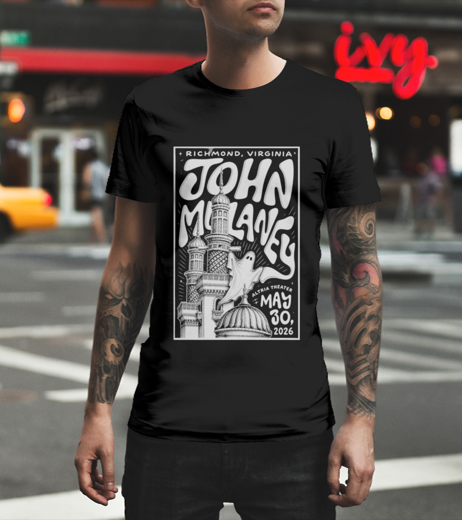 Richmond Virginia John Mulaney Altria Theater May 30 2026 T-Shirt