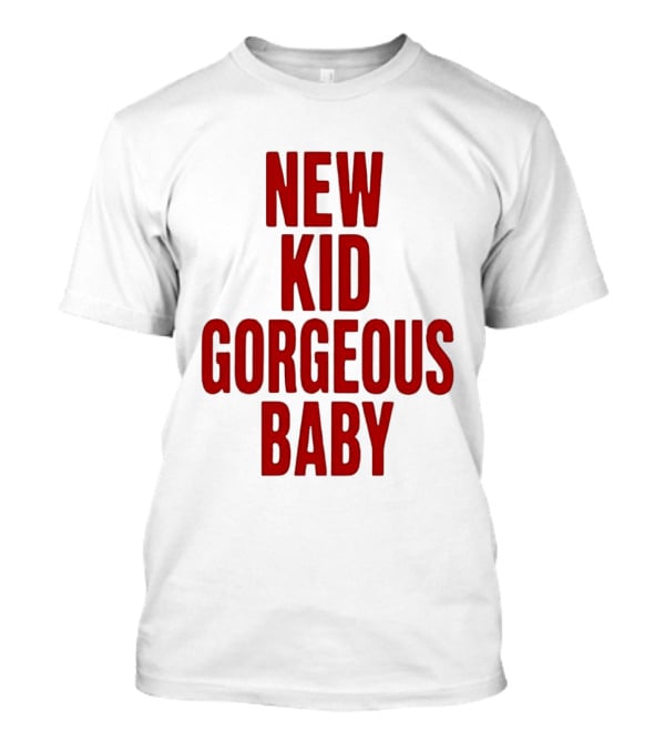 New Kid Gorgeous Baby John Mulaney Red T-Shirt