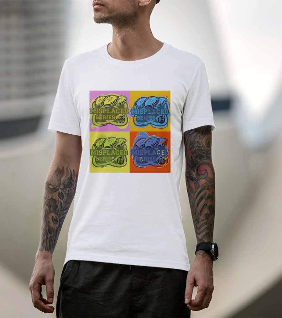 Misplaced Series 2026 Pop Art Coins Quadrant T-Shirt