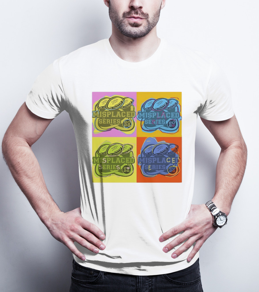 Misplaced Series 2026 Pop Art Coins Quadrant T-Shirt