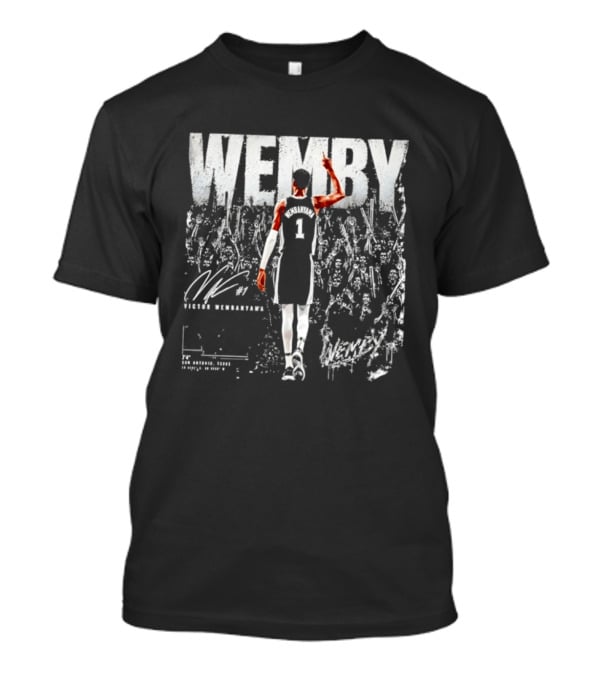 Victor Wembanyama WEMBY San Antonio Spurs 1 NBA Basketball 74 T-Shirt