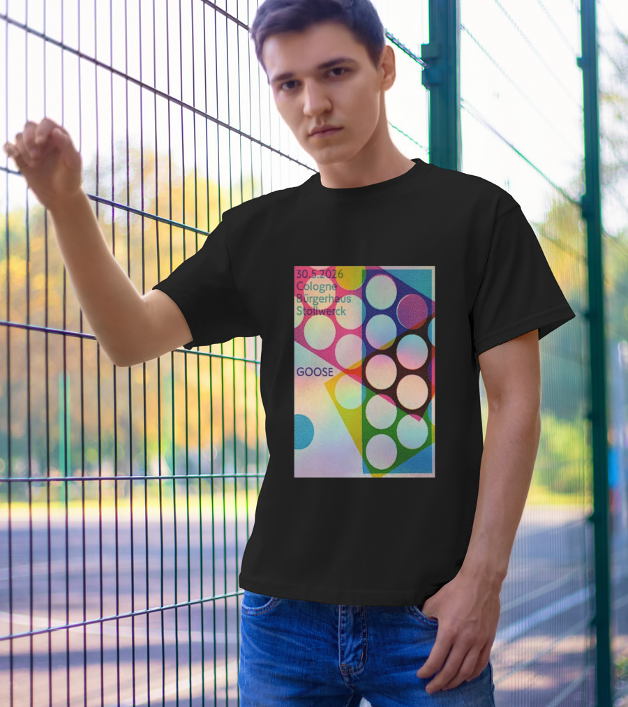 30.5.2026 Cologne Bürgerhaus Stollwerck Goose Concert Announcement T-Shirt