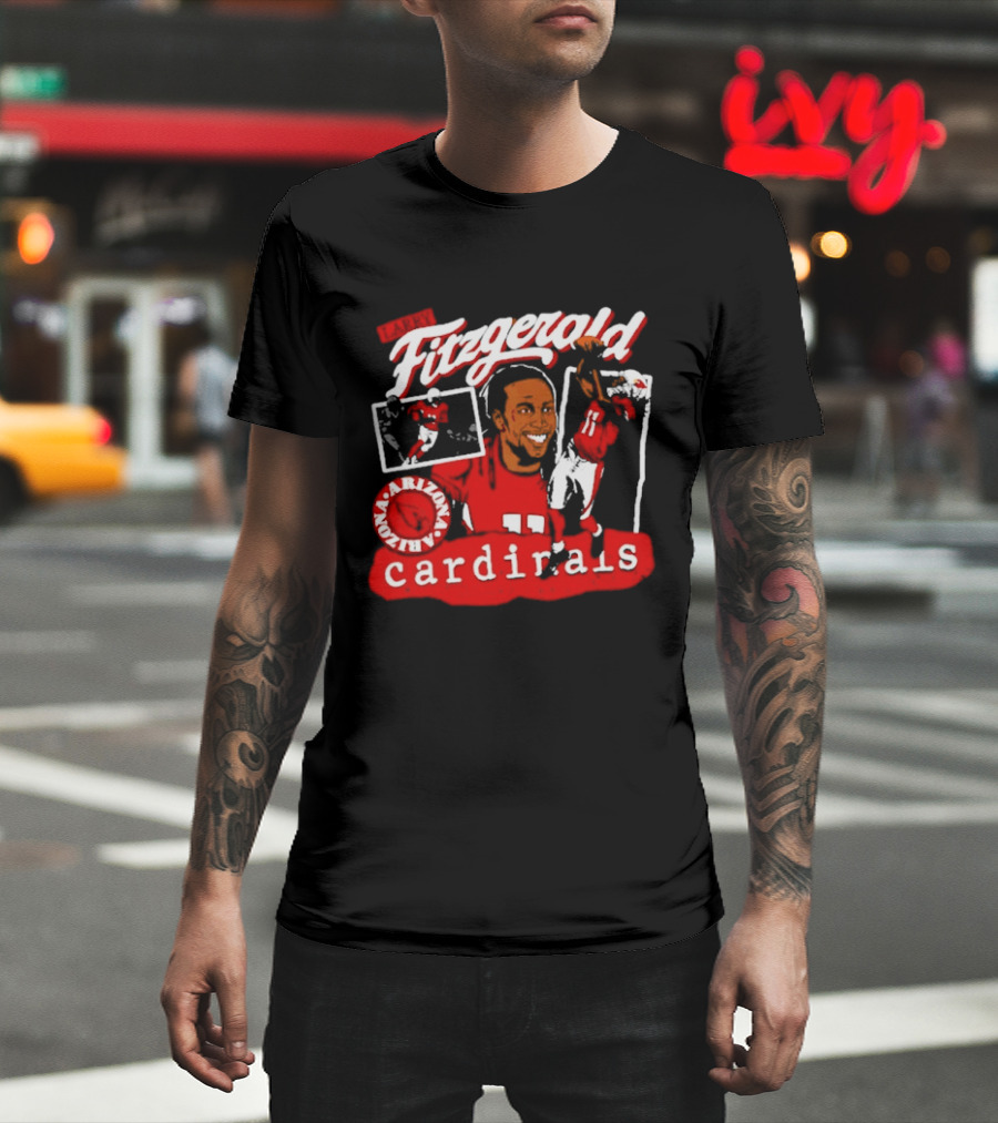 Larry Fitzgerald Cardinals Arizona Football T-Shirt