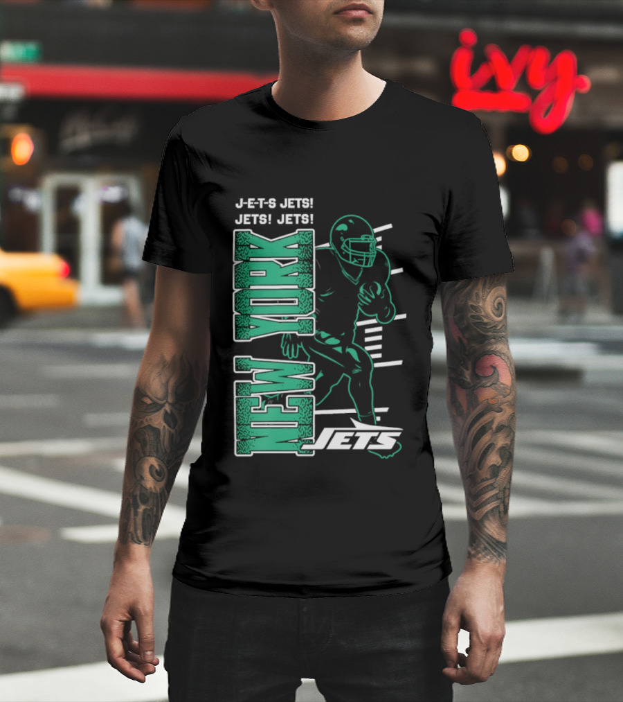 New York Jets Jets Football Player T-Shirt
