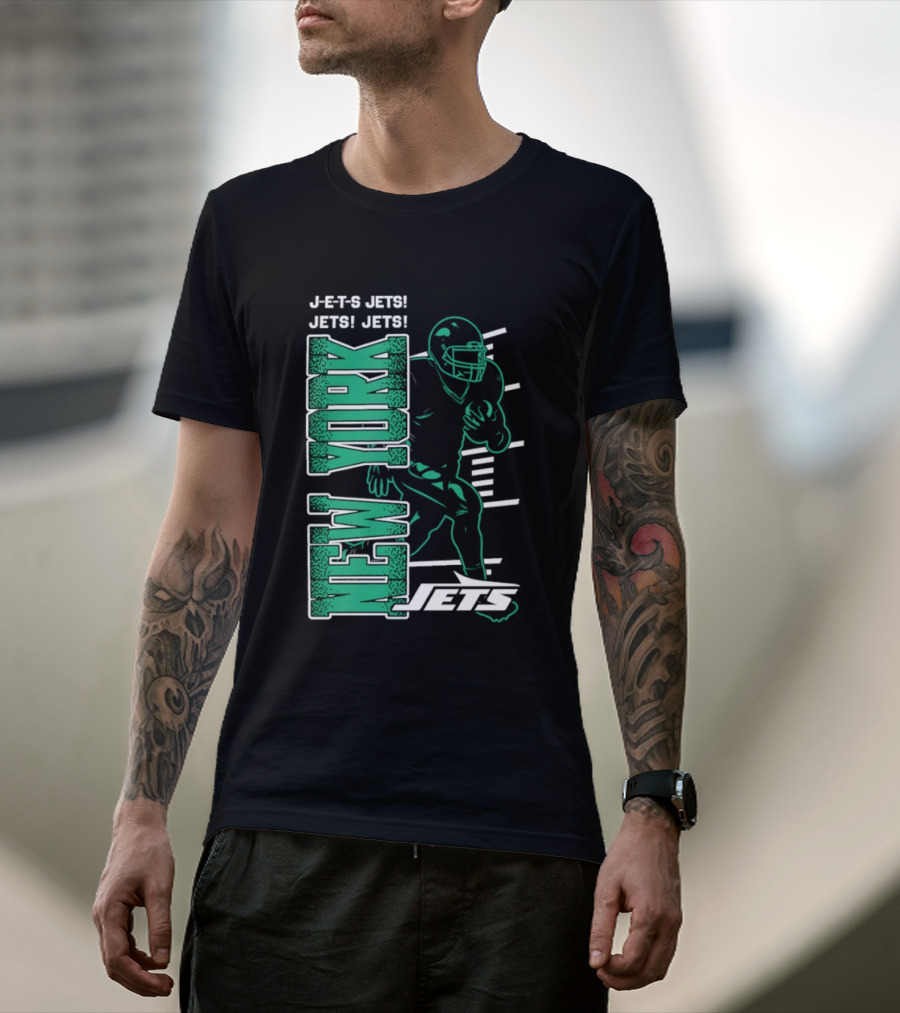 New York Jets Jets Football Player T-Shirt