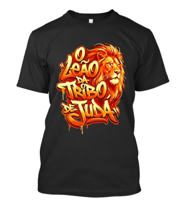 O Leão Da Tribo De Judá Lion T-Shirt