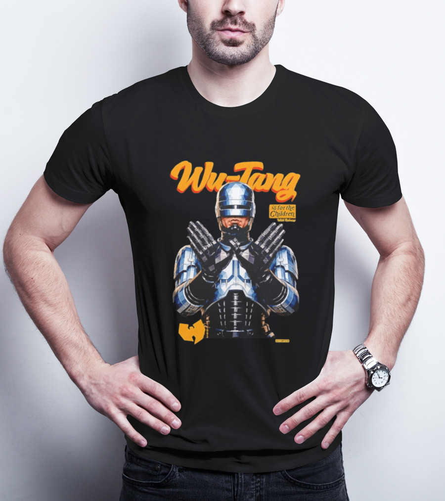 Wu Tang RoboCop Is For The Children Mashup T-Shirt