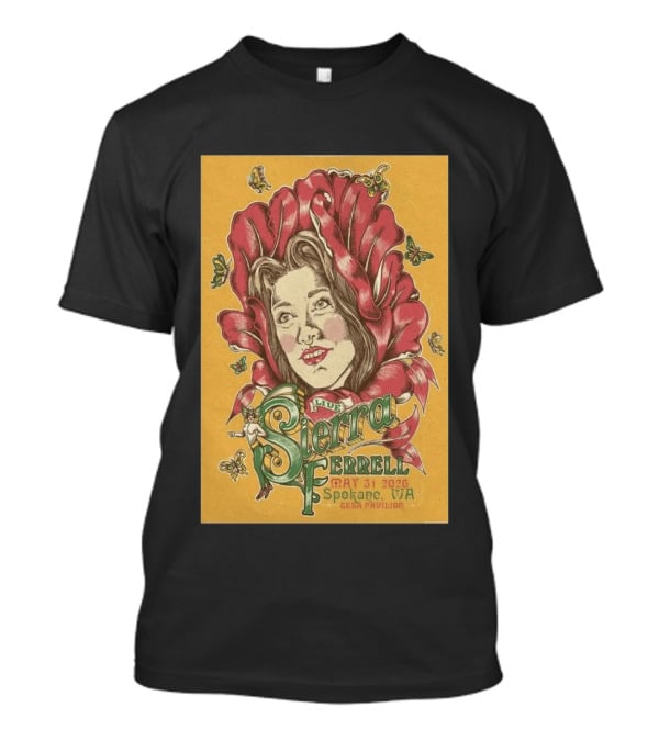 Sierra Ferrell May 31 2026 Spokane WA Gesa Pavilion T-Shirt
