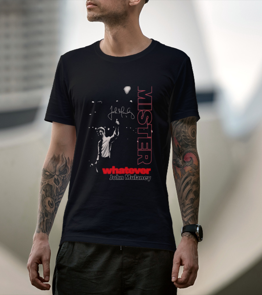 Mister Whatever John Mulaney Tour 2026 Signed T-Shirt