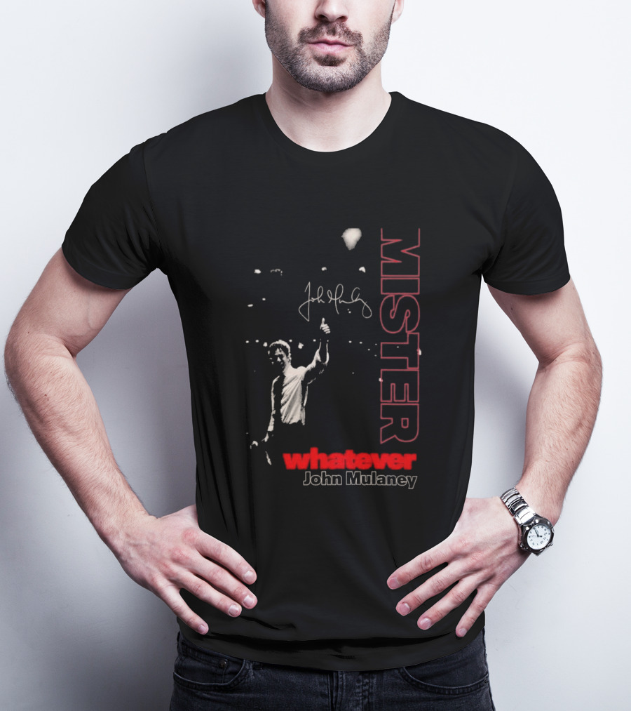 Mister Whatever John Mulaney Tour 2026 Signed T-Shirt