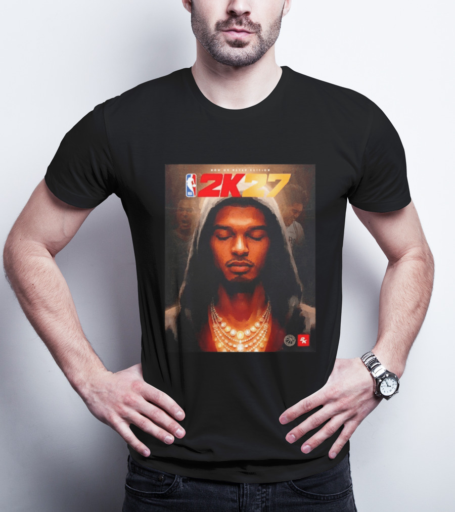 NBA 2K27 Now Or Never Edition Wemby Castle Harper T-Shirt