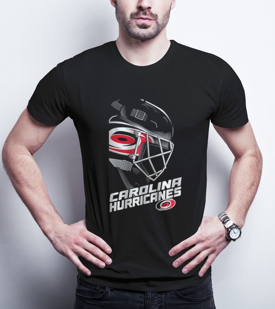 Carolina Hurricanes Hockey Mask Outerstuff Preschool Defender T-Shirt