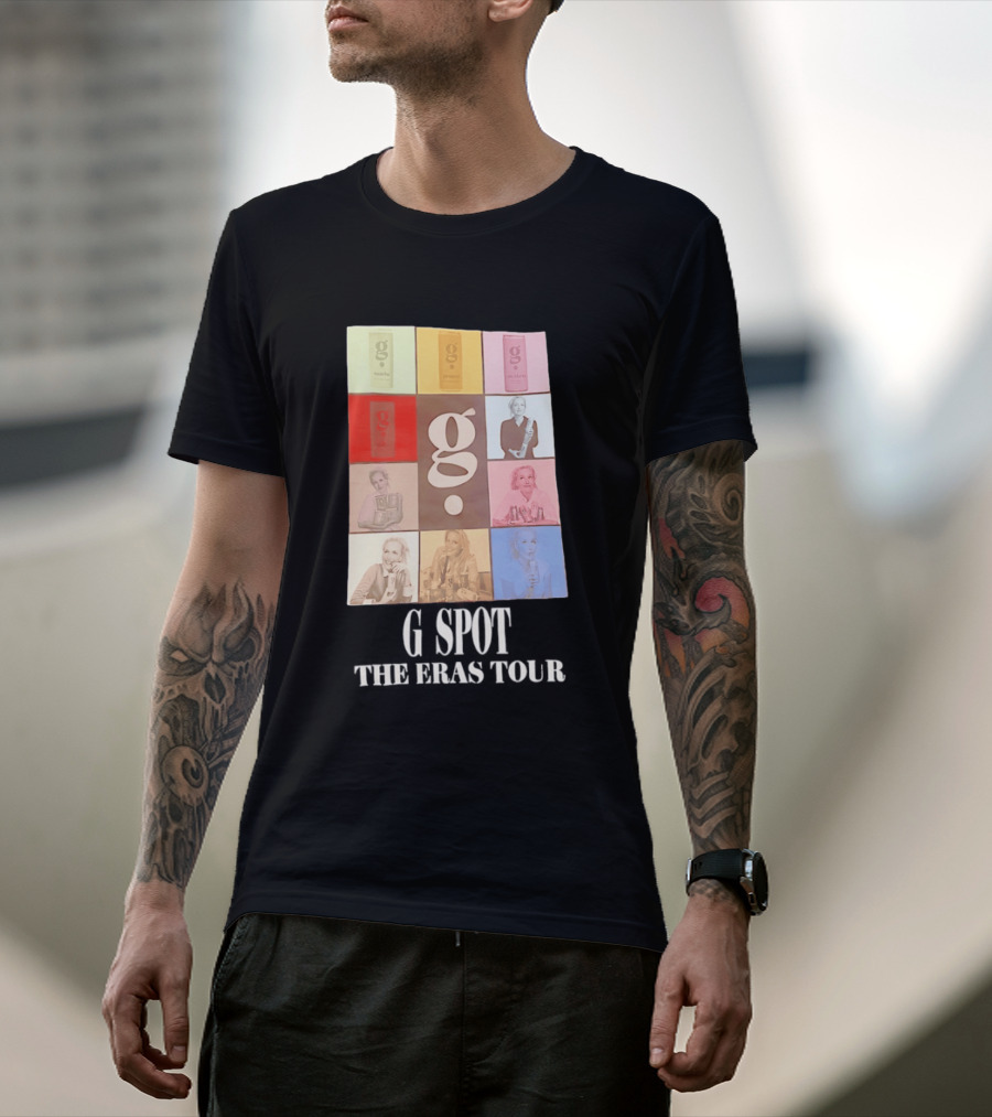 Gillian Anderson G Spot The Eras Tour Soothe Protect Awaken T-Shirt
