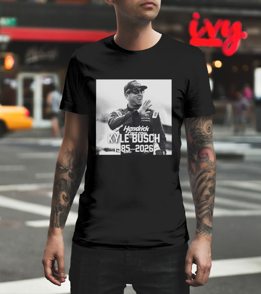 RIP Kyle Busch Hendrick Cars Legend 1985 2026 T-Shirt