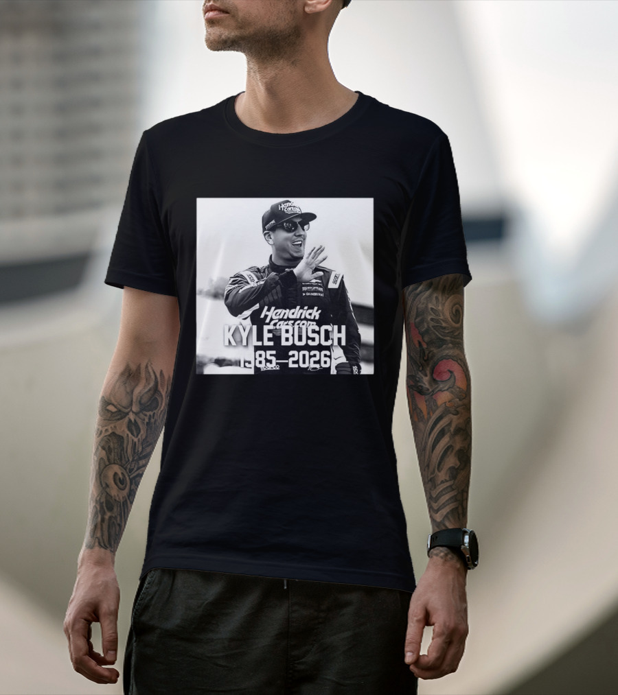 RIP Kyle Busch Hendrick Cars Legend 1985 2026 T-Shirt