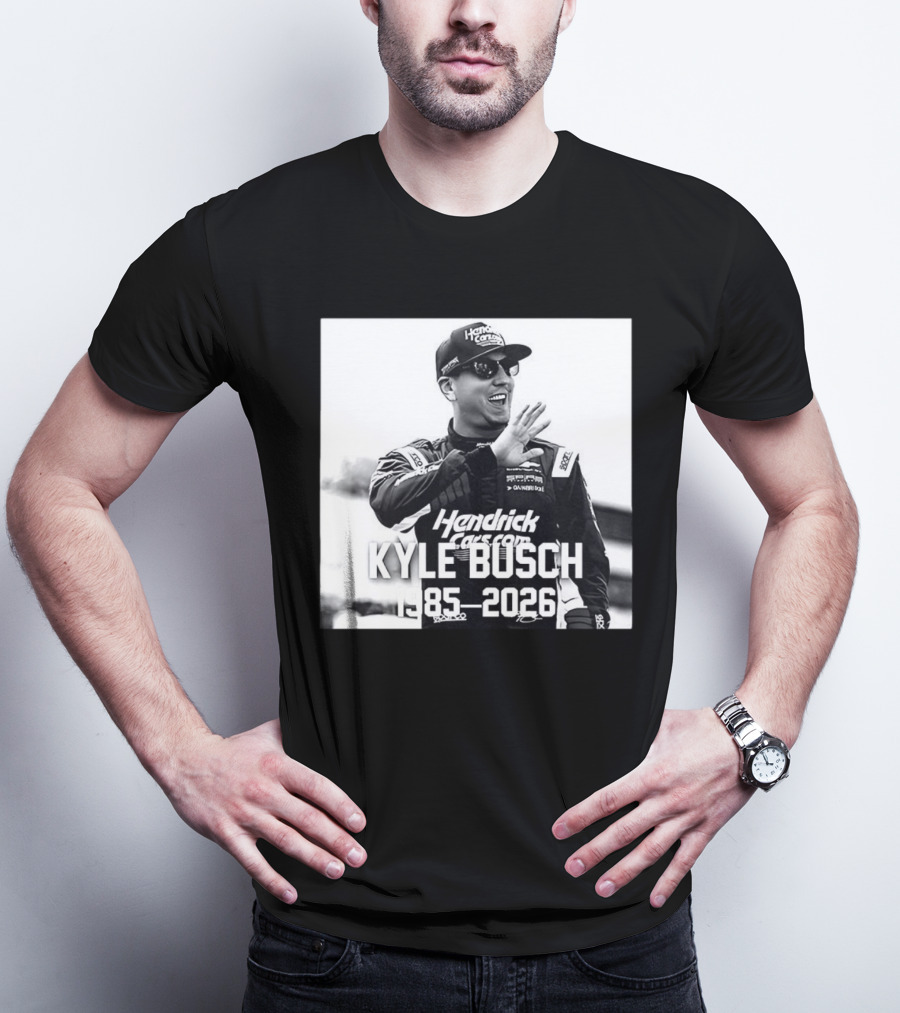 RIP Kyle Busch Hendrick Cars Legend 1985 2026 T-Shirt