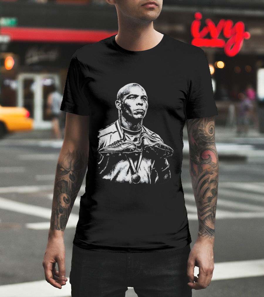 Ronaldo Fenomeno Nike Soccer Cleats Golden Medal Iconic Image T-Shirt
