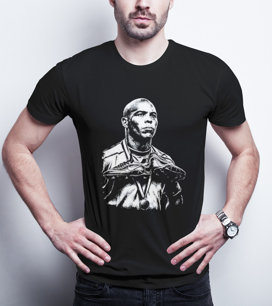 Ronaldo Fenomeno Nike Soccer Cleats Golden Medal Iconic Image T-Shirt