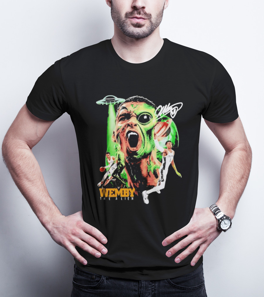 Wemby You Alien Victor Wembanyama San Antonio Spurs 2026 T-Shirt