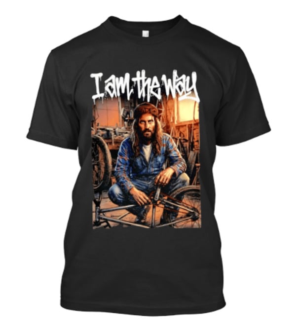 Bicycle Repairman I Am The Way Ride Mechanic Scene T-Shirt