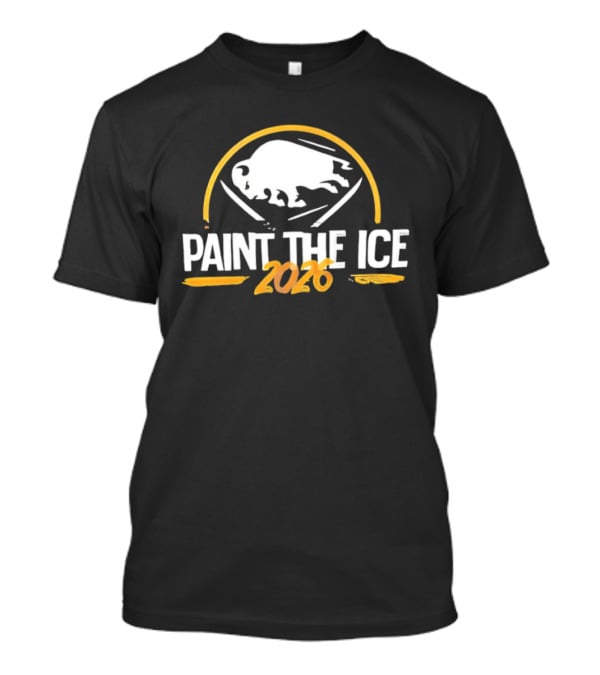 Buffalo Sabres Paint The Ice 2026 T-Shirt