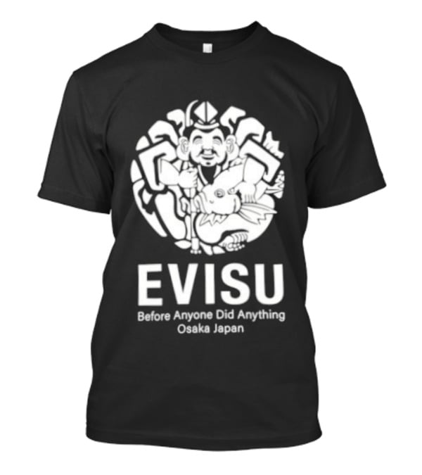 Evisu Before Anyone Did Anything Osaka Japan Iconic Graffiti Style Buddha T-Shirt