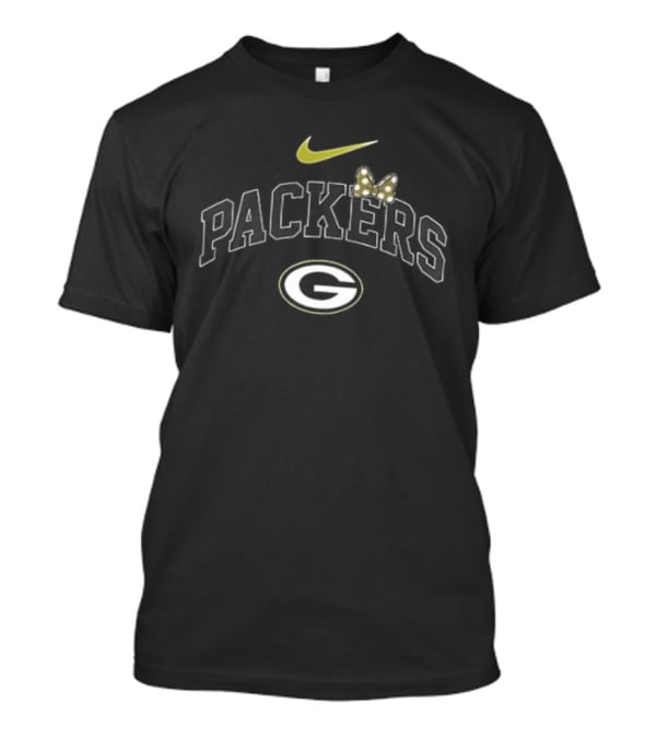 Nike Green Bay Packers Boo To You Fabulous Two Sided Falloween T-Shirt