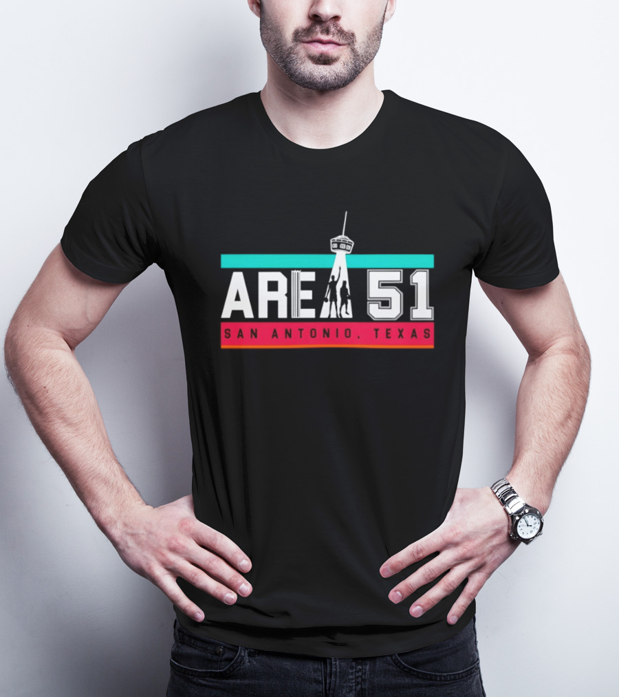 Stephon Castle Victor Wembanyama Area 51 San Antonio Texas Spurs Basketball T-Shirt