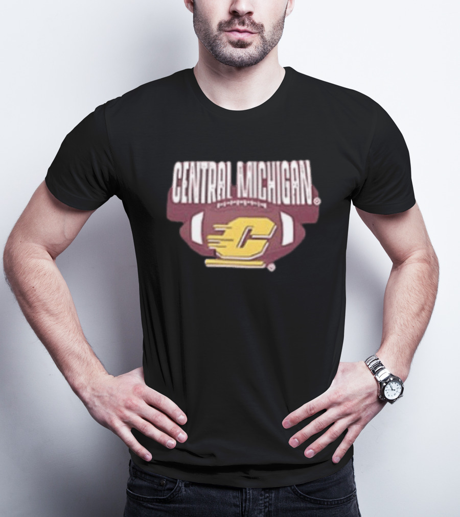 Central Michigan Chippewas Football 2026 Schedule Two Sided T-Shirt