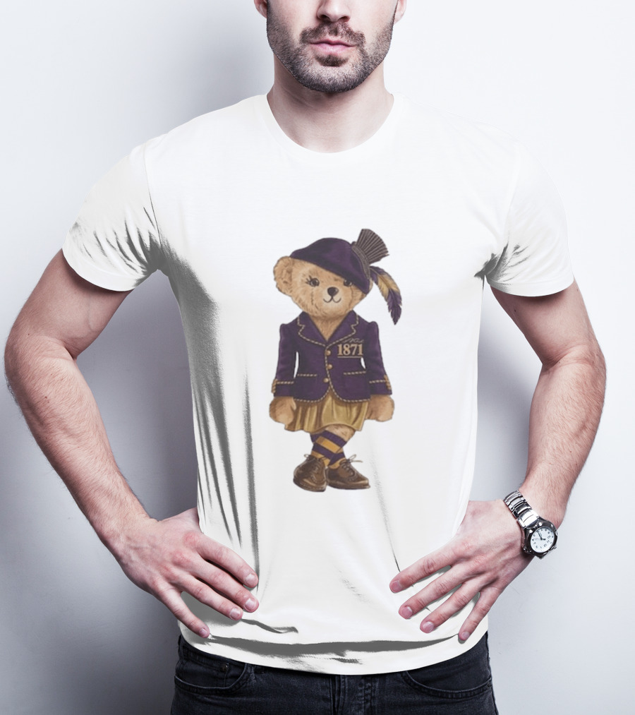 Alcorn State Polo Bear 1871 Lady Edition HBCU Fashion T-Shirt