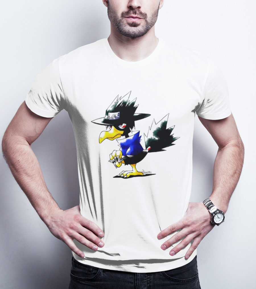Murkrow Sasuke Uchiha Naruto Hidden Leaf Village Ninja T-Shirt