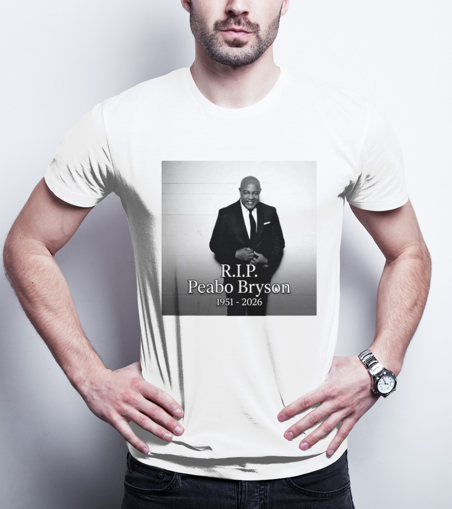 R.I.P. Peabo Bryson 1951 2026 R&B Legend Of Beauty And The Beast A Whole New World T-Shirt
