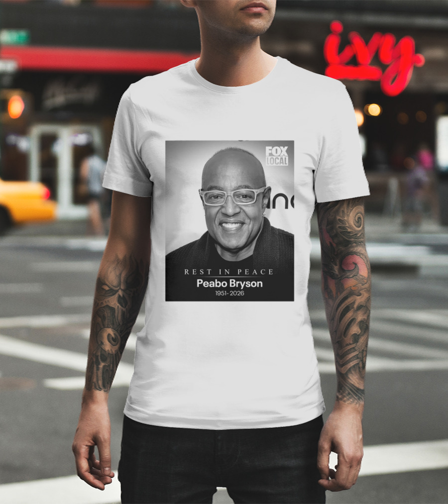 Rest In Peace Peabo Bryson 1951 2026 Fox Local T-Shirt