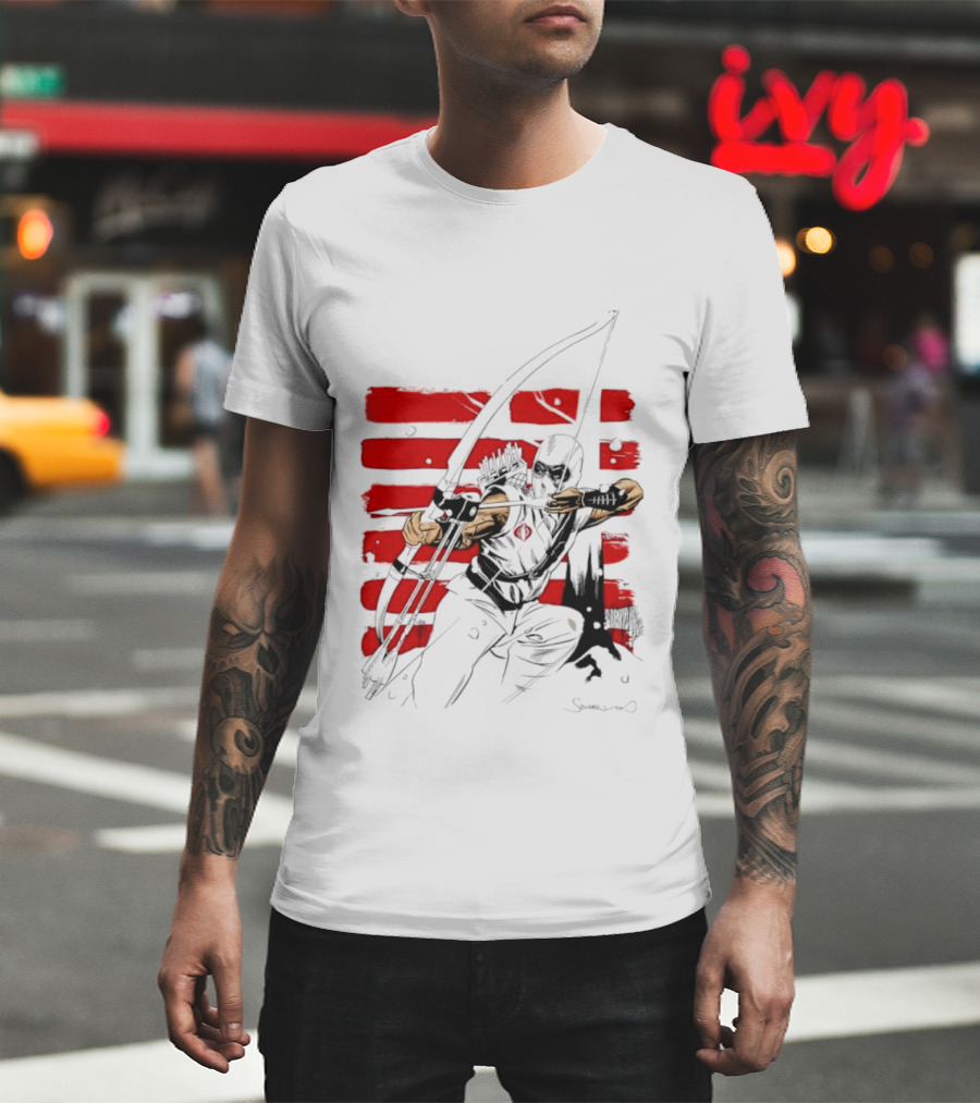 GI Joe Storm Shadow Cobra Commander Archery Ninja Master T-Shirt