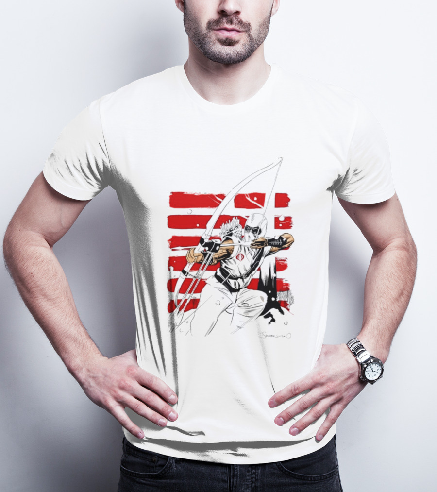 GI Joe Storm Shadow Cobra Commander Archery Ninja Master T-Shirt