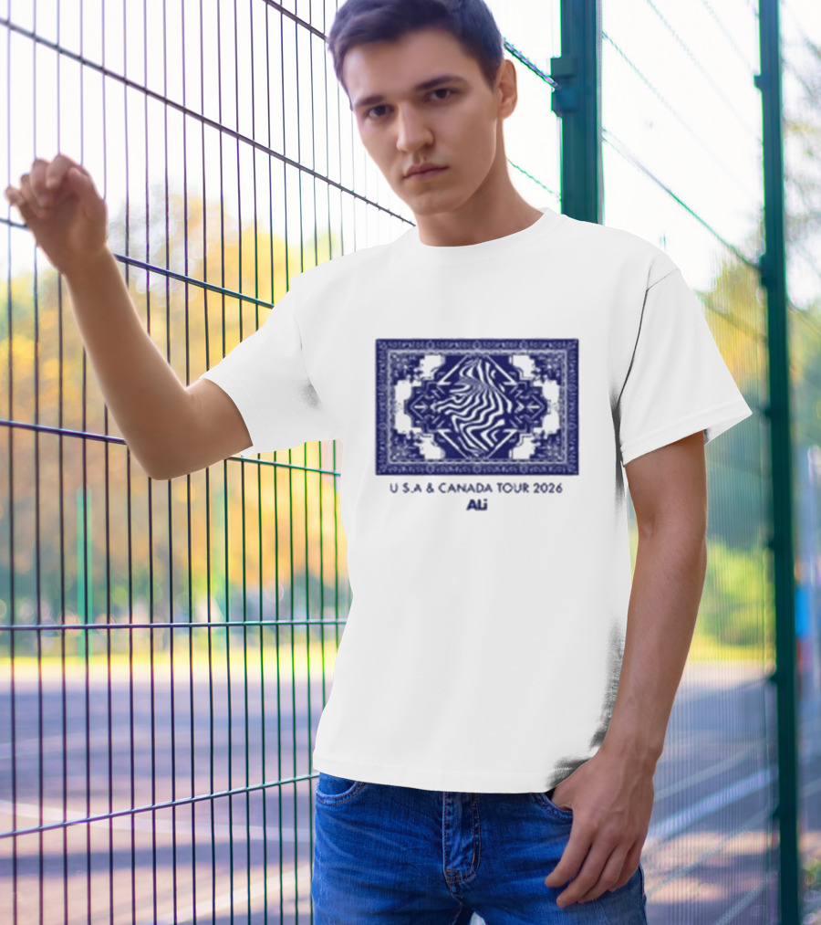 Ali USA & Canada Tour 2026 T-Shirt