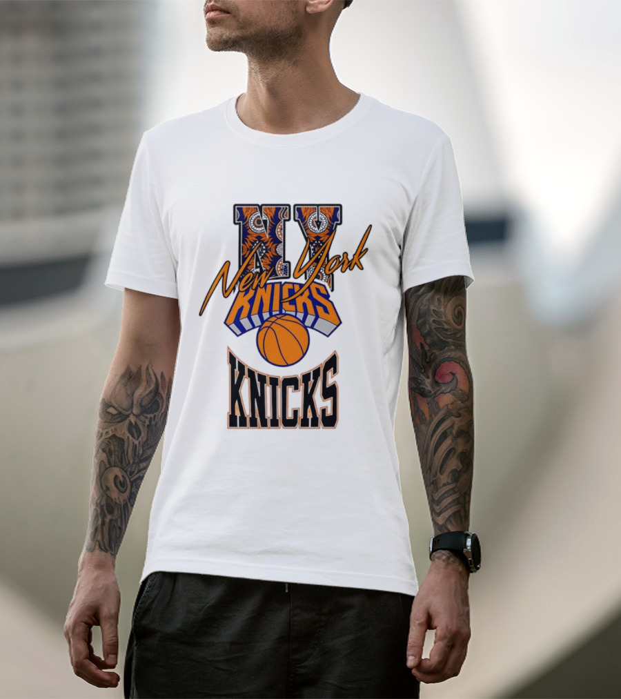 New York Knicks NY Basketball Team Fan Merchandise T-Shirt