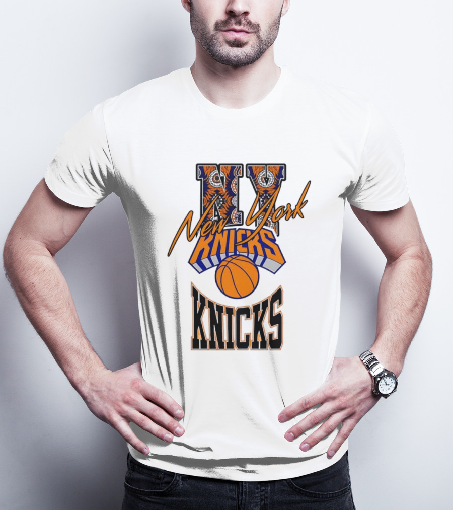 New York Knicks NY Basketball Team Fan Merchandise T-Shirt
