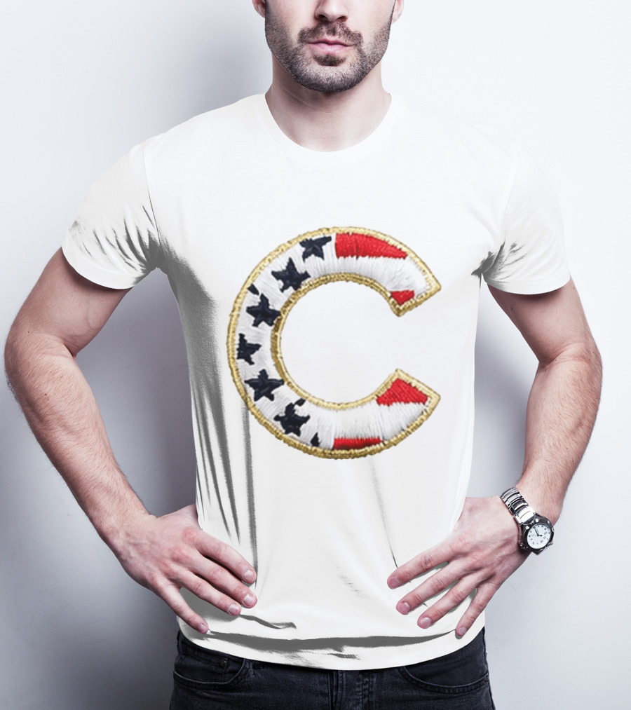 Chicago Cubs America 250th Anniversary Stars And Stripes T-Shirt