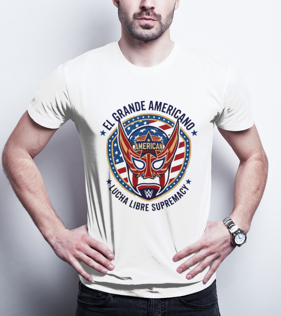 El Grande Americano American Made Lucha Libre Supremacy T-Shirt