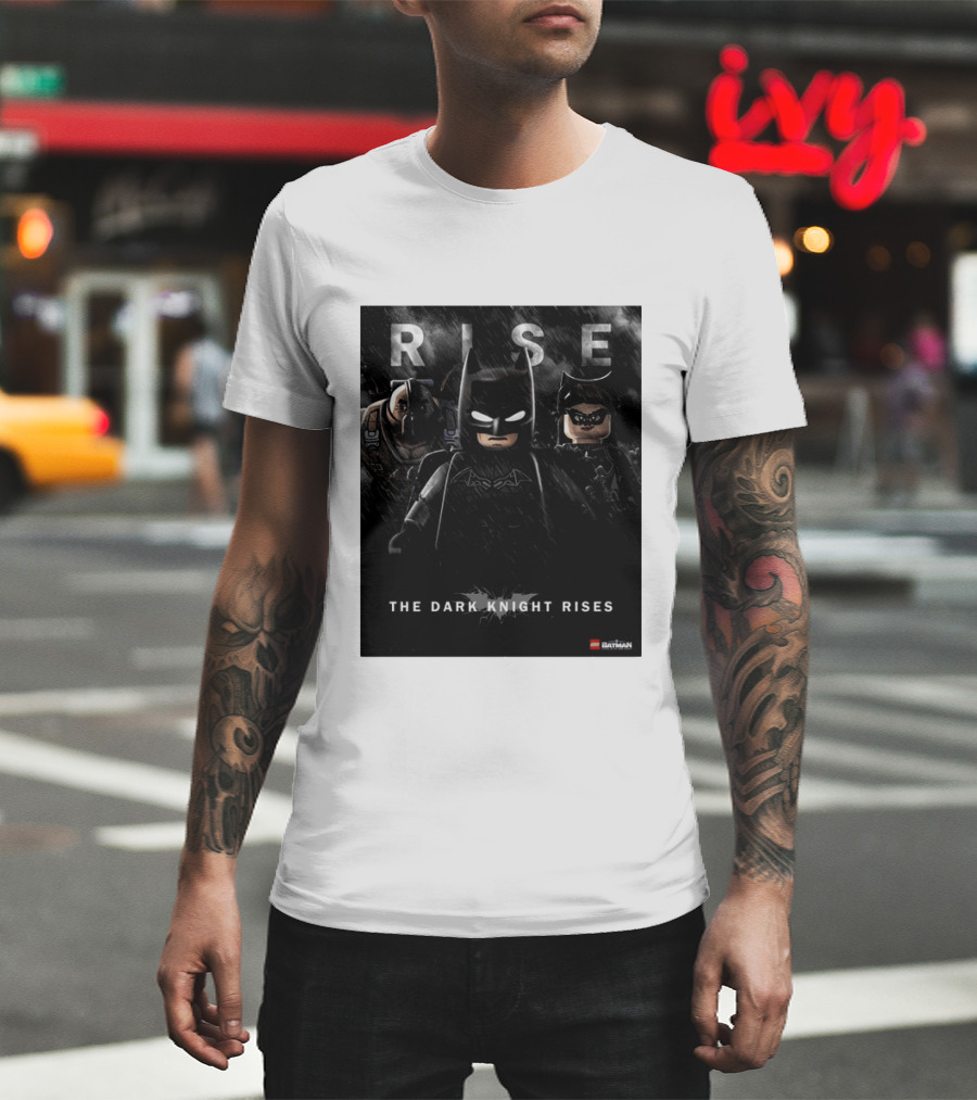 LEGO Batman The Dark Knight Rises Film Movie T-Shirt