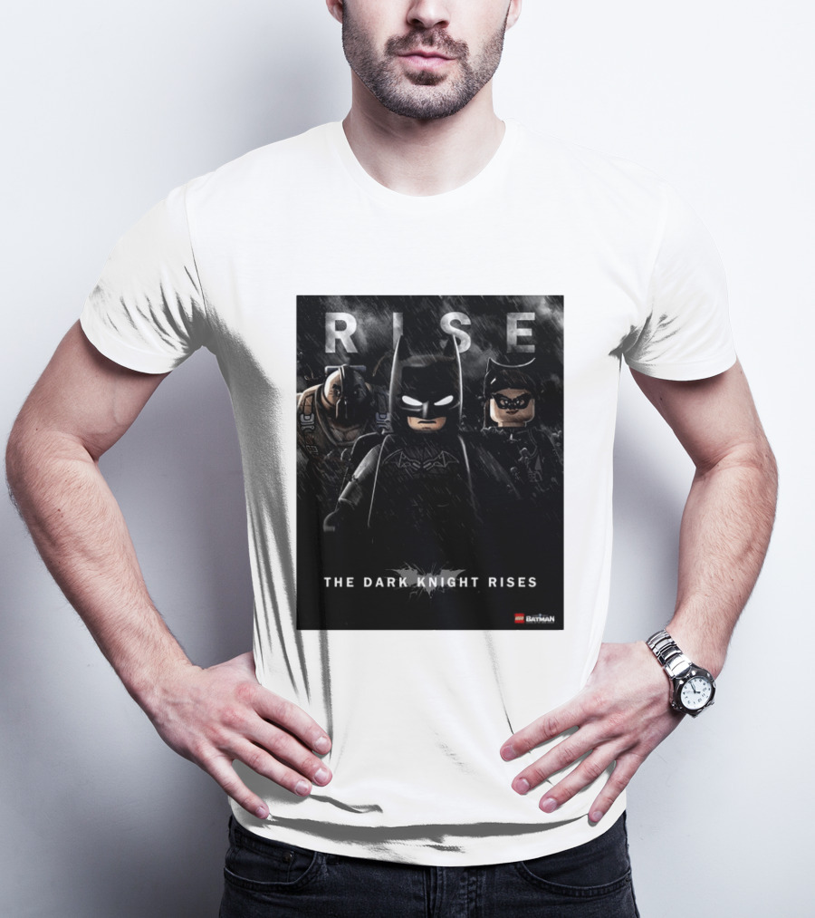 LEGO Batman The Dark Knight Rises Film Movie T-Shirt