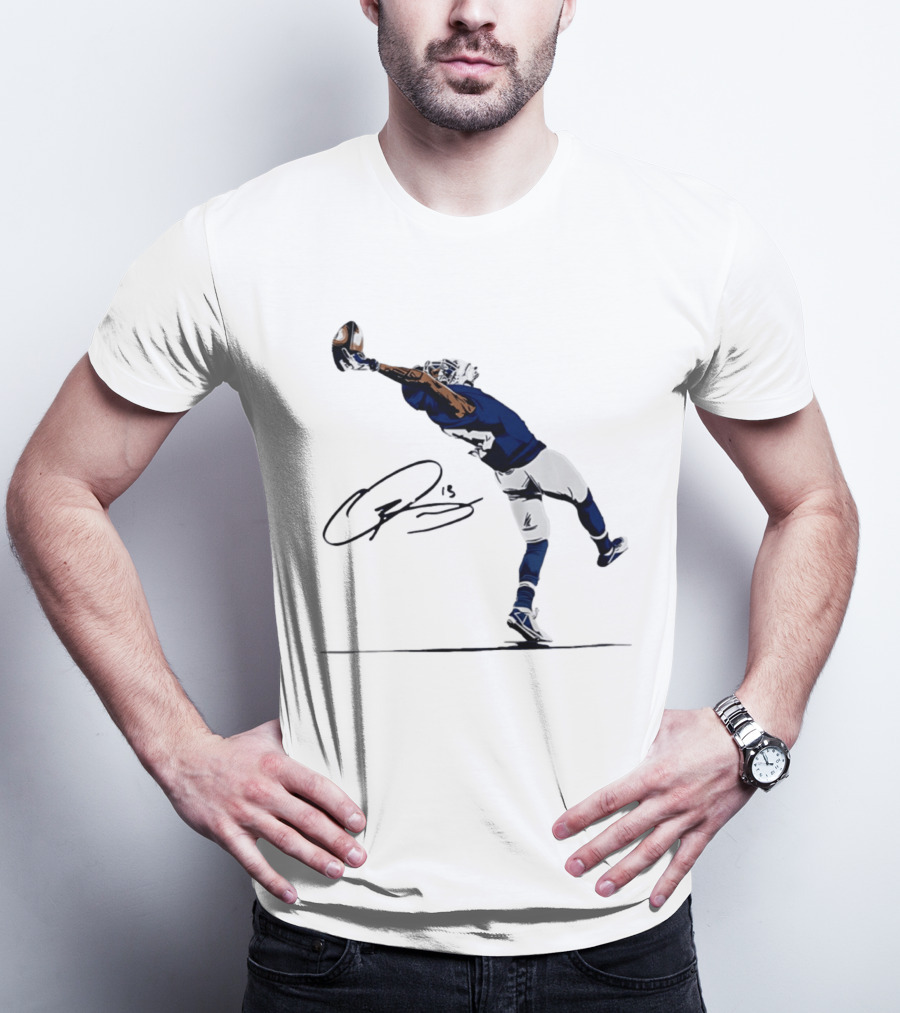 The Catch Odell Beckham Jr. Signature New York Giants Football Moment T-Shirt