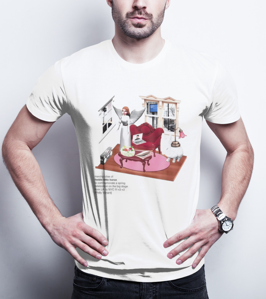 Feeble Little Horse Merchandise Spring Celebration Big Stage Collage T-Shirt