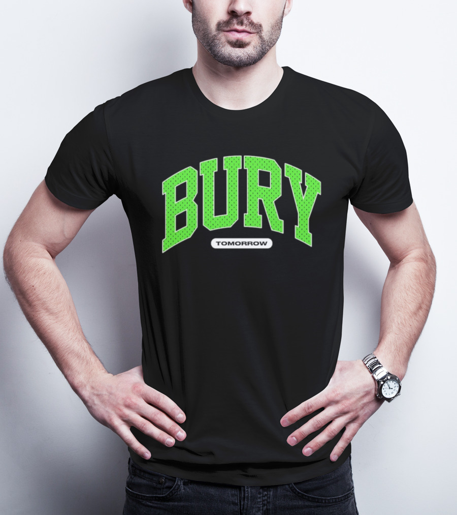 Bury Tomorrow Green Sports Jersey T-Shirt